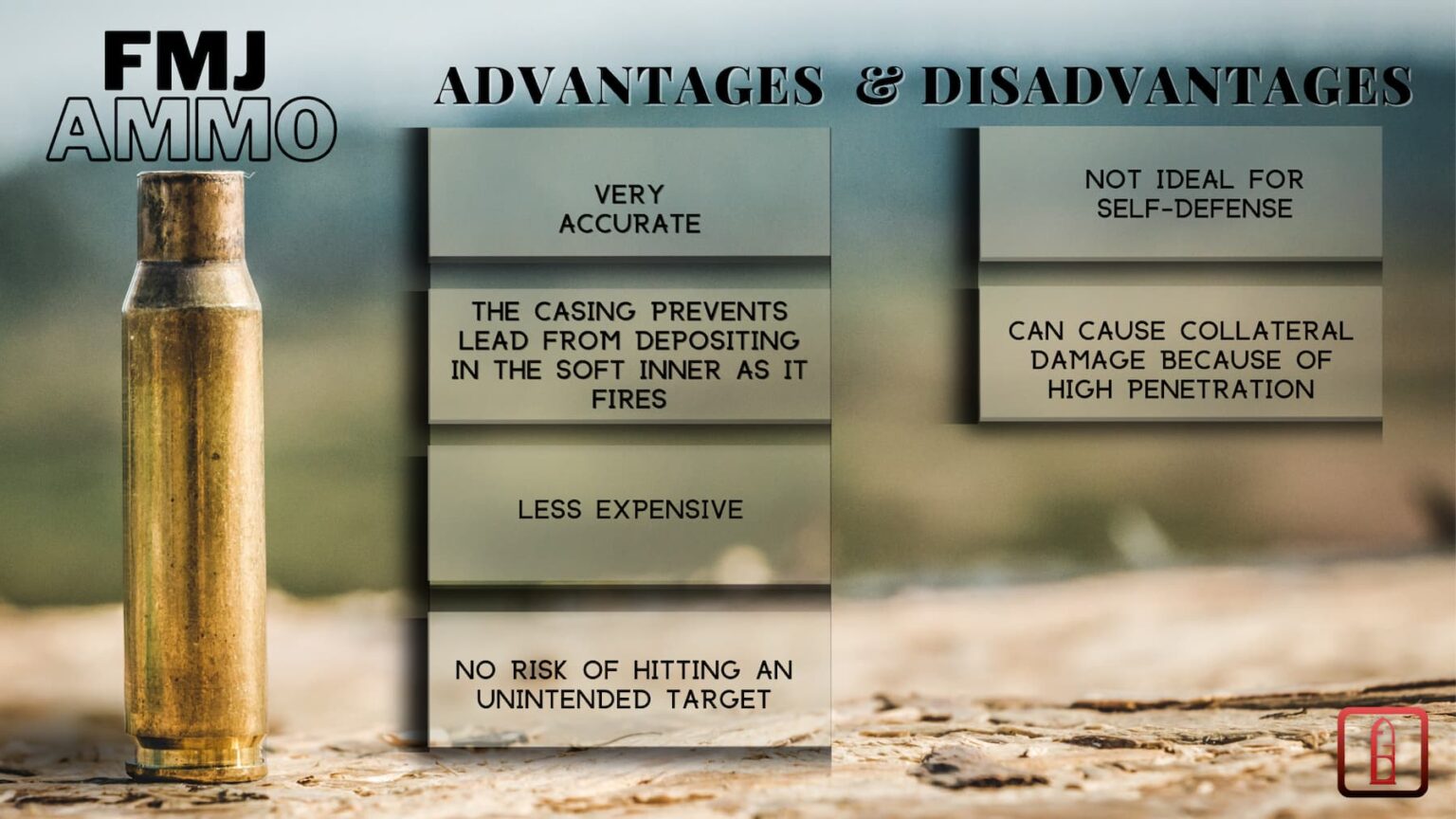 What Is Fmj Ammo? Difference Between Jhp, Tmj, And Fmj – AmmoGunDepot